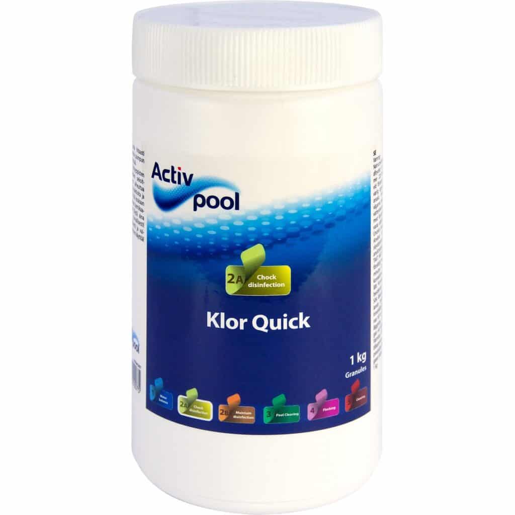 ActivPool Klor Quick granulat 1kg – Makri Pool